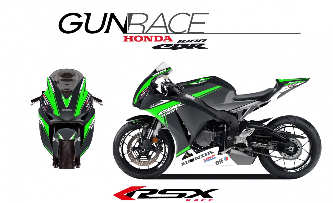 Green And Black Honda Cbr1000rr